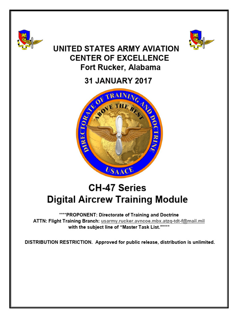 CH47-dATM 31 JAN 17 | PDF | Sikorsky Uh 60 Black Hawk | United States ...