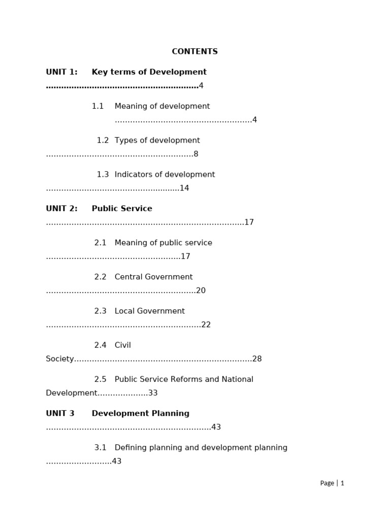 CED 2120 Module Social &Economic Devept-Version 2 | PDF | Cost Of ...