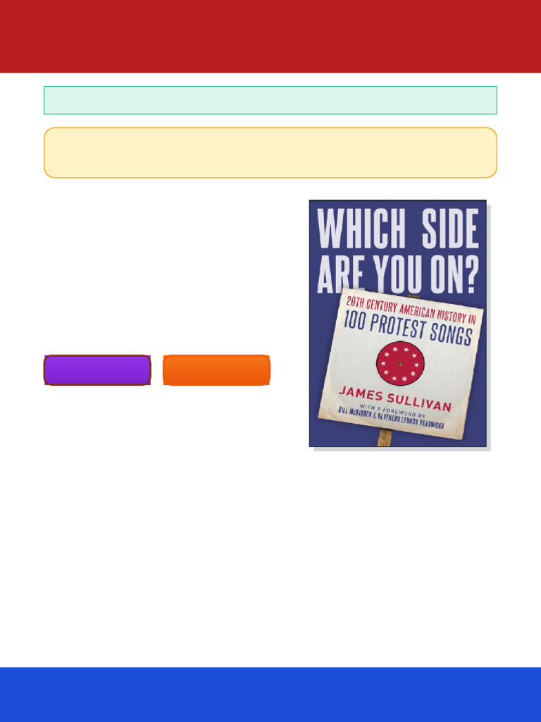 Which Side Are You On?: 20th Century American History in 100 Protest ...