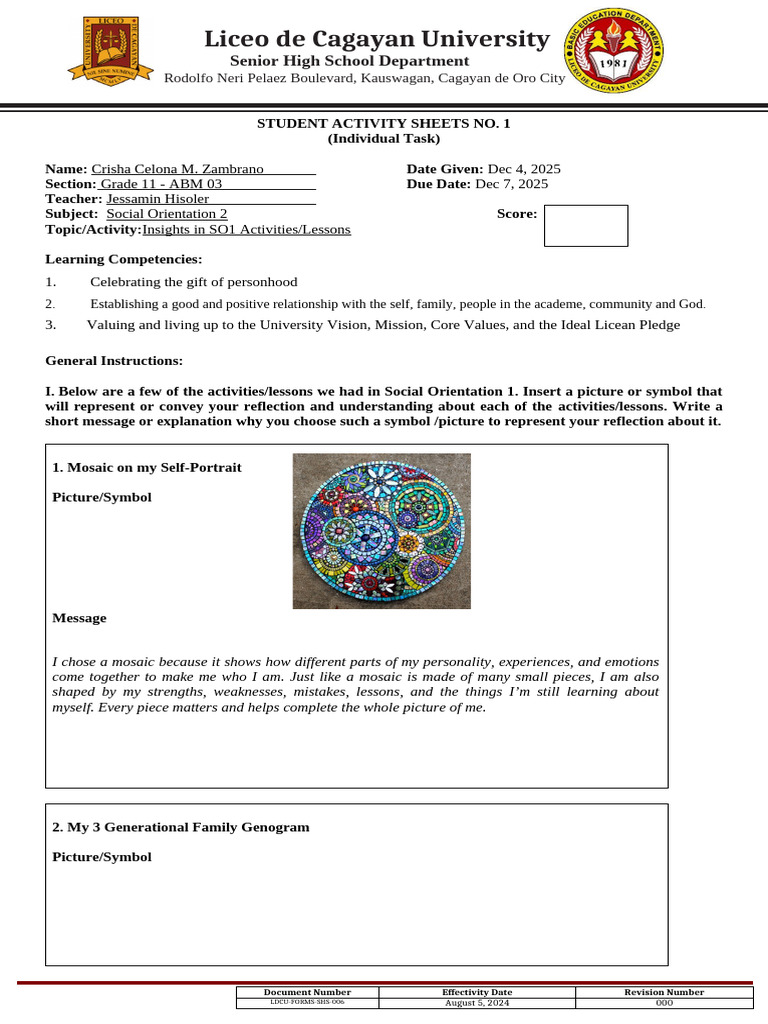 Social Orientation_G11 ABM | PDF