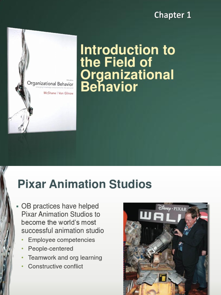 Organizational Behavior Chap 001 | PDF | Corporate Social Responsibility | Organizational Behavior