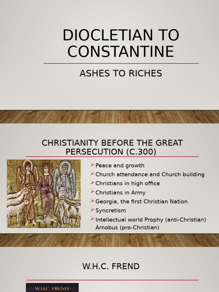 Lecture 4 Dio to Constantine Powerpoint (1) | PDF | Constantine The ...