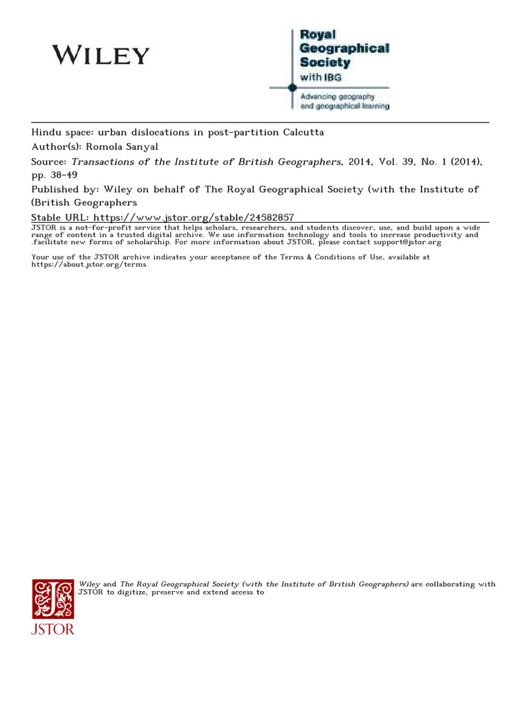24582857 | PDF | Partition Of India | Pakistan