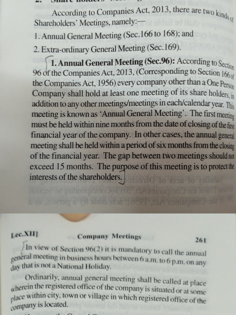 Company Law Module 2 | PDF