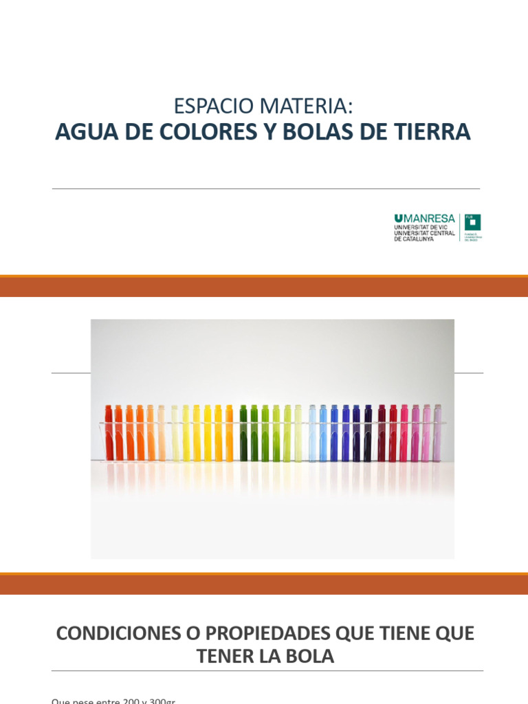 Presencial Bolas Agua Colores | PDF | Importar | Agua