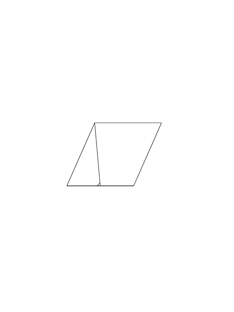 Rhombus Labelled Diagram | PDF