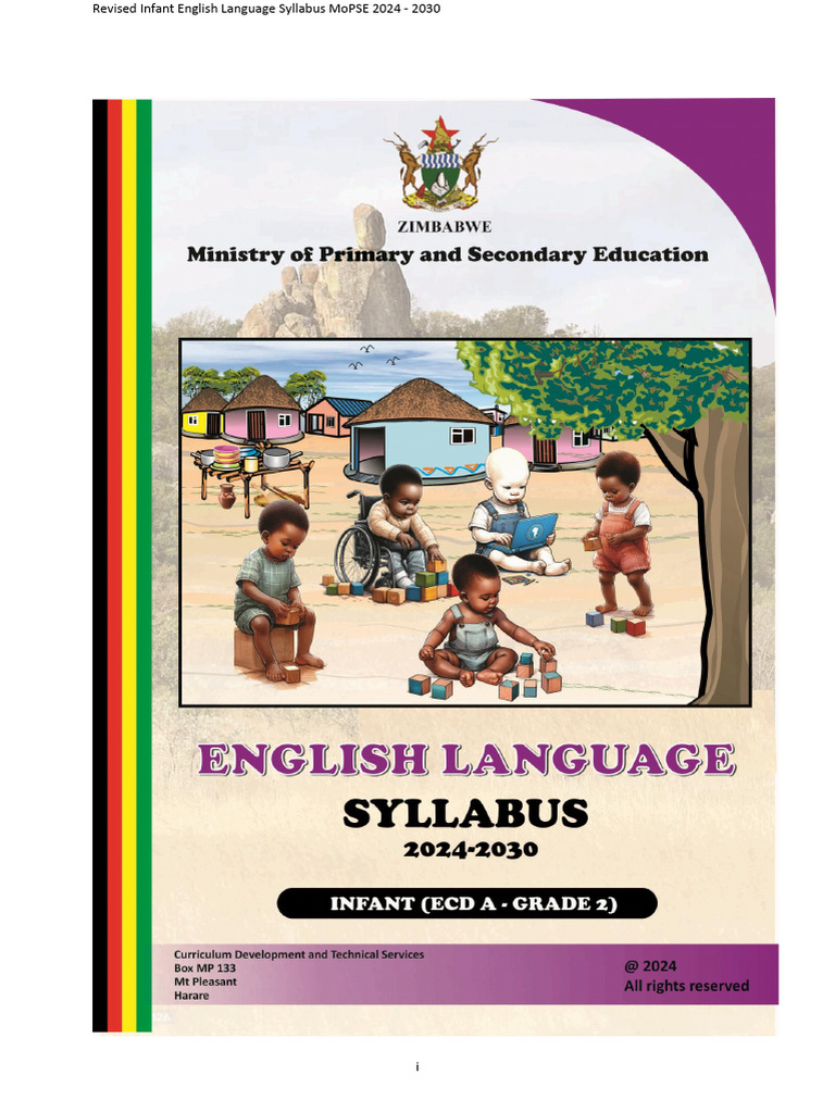Revised Infant English Syllabus 2024-2030 | PDF | Learning | Phonics