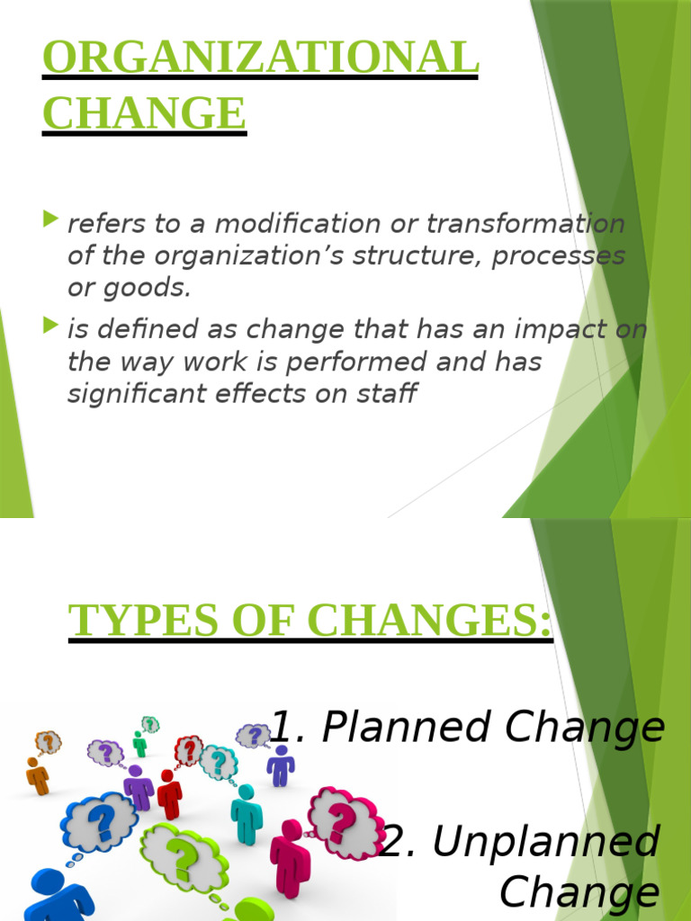 Understanding Organizational Change Types | PDF | Organization ...