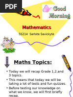 Fifth Grade Educational Topics List | PDF | Division (Mathematics ...