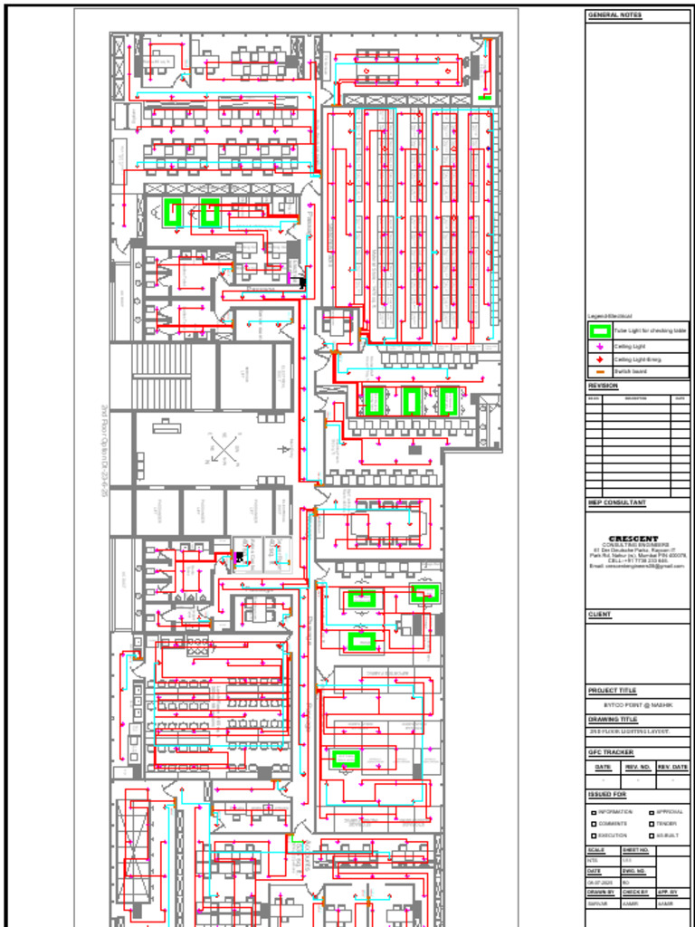 2nd Floor Lighting Layout Plan | PDF
