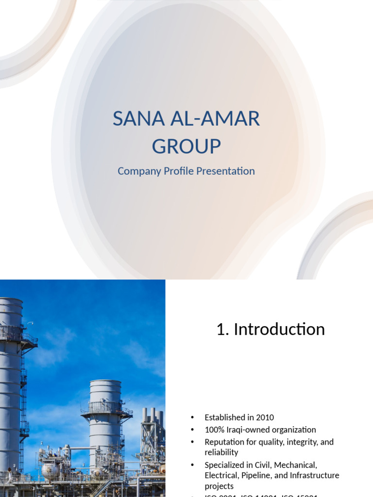 SANA AL AMAR Company Profile Presentation 2 | PDF | Nondestructive ...