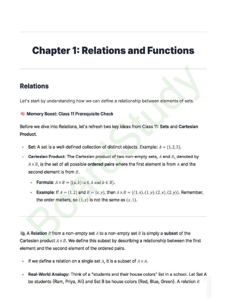 1.-Relation-and-Function-f8upx4 | PDF