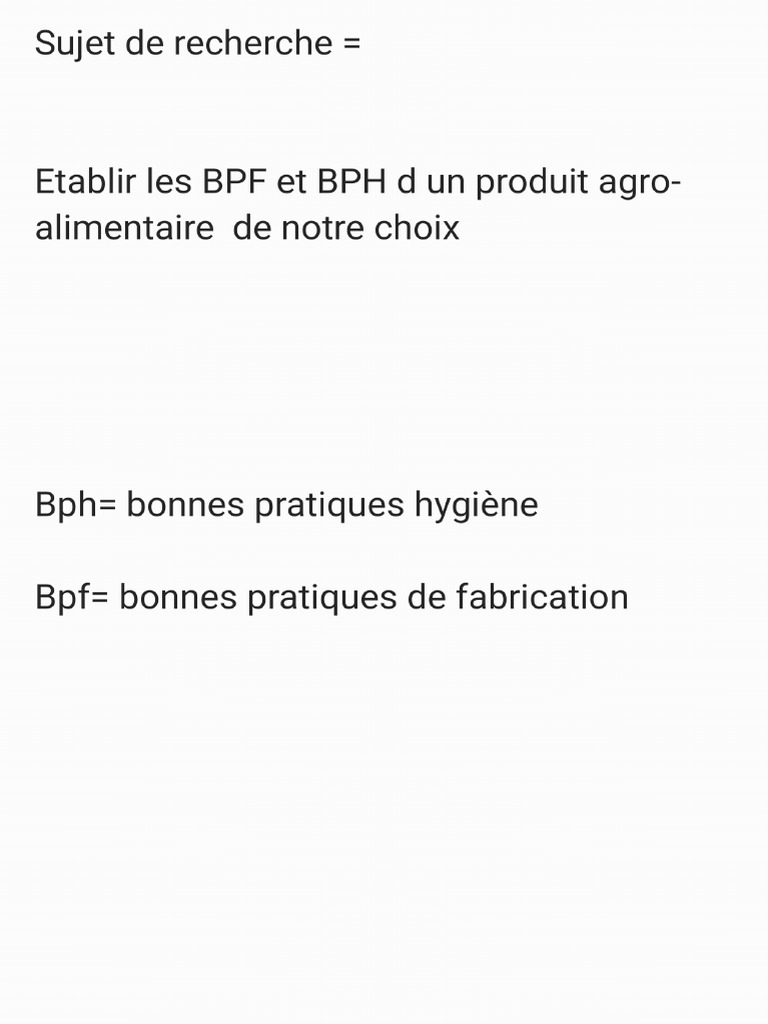 Devoir D Agro Alimentaire - 251201 - 174941 | PDF