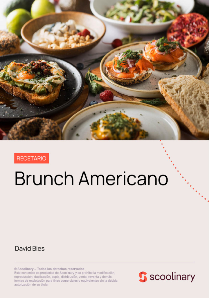 Recetas de Brunch Americano | PDF | Panes | Cocinando