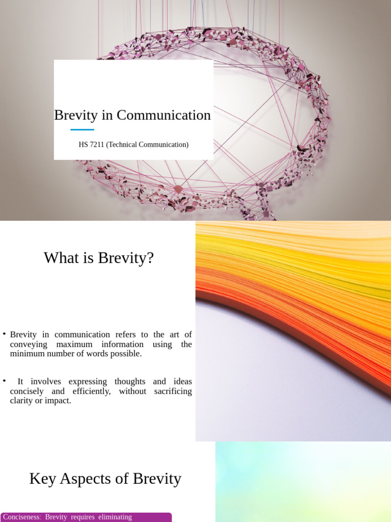 Brevity HS7211 | PDF | Communication | Jargon