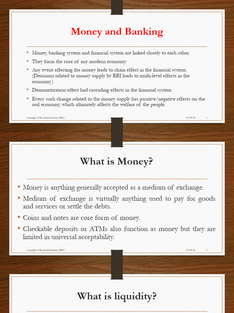 Understanding Money and Banking Systems | PDF | Money | Money Supply