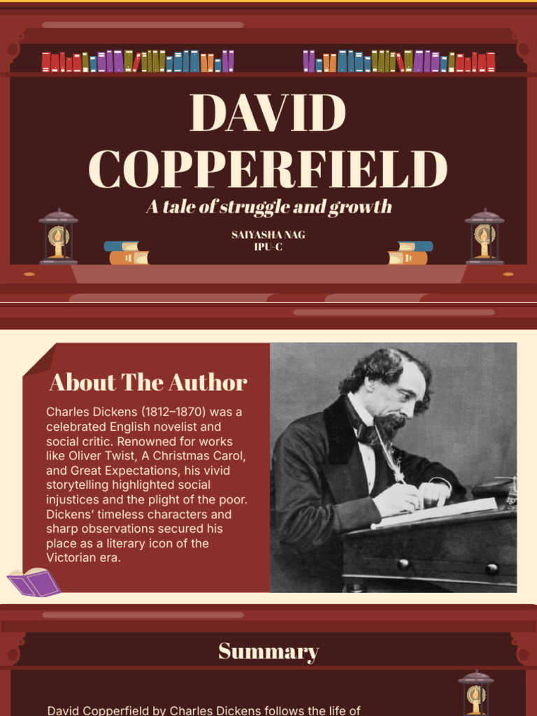 Summary of David Copperfield by Charles Dickens | PDF