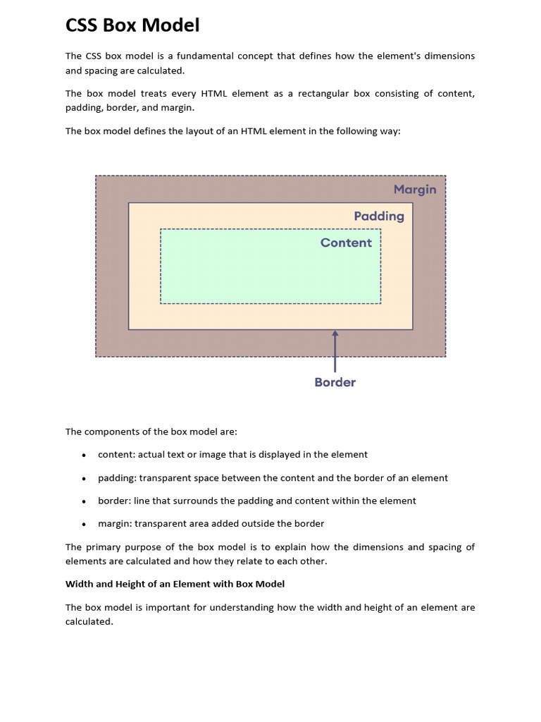 CSS Box Model 2 | PDF