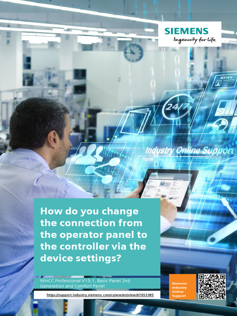 Change Connection on Siemens Panels | PDF | Central Processing Unit ...