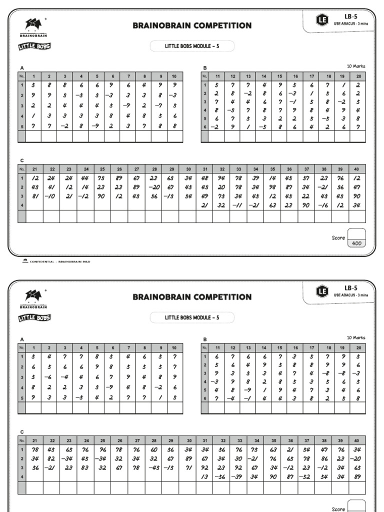 LE-Category-1-5 | PDF