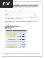 SAP F110 Automatic Payment Run Guide | PDF | Accounts Payable | Payments