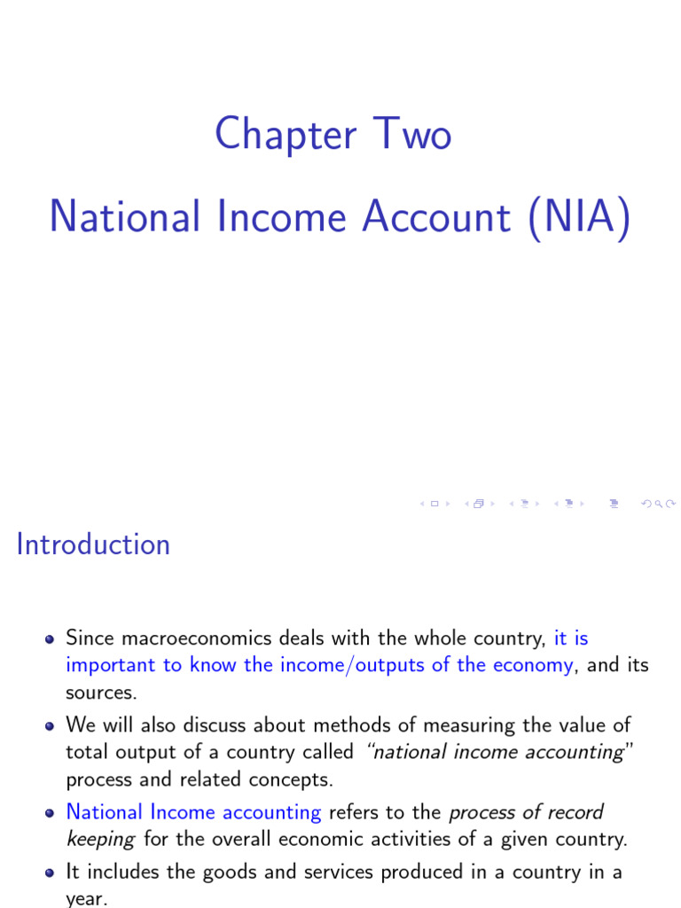 National Income Accounting Explained | PDF | Cost Of Living | Measures ...