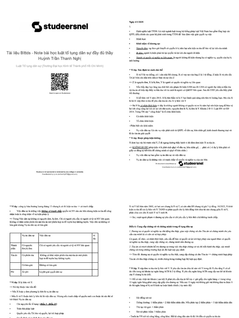 Bai Ghi Ttds | PDF