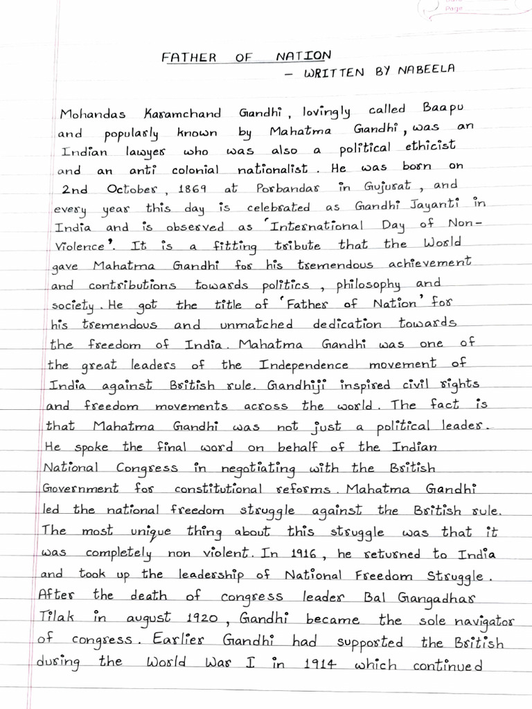nabfa | PDF | Mahatma Gandhi | Activism