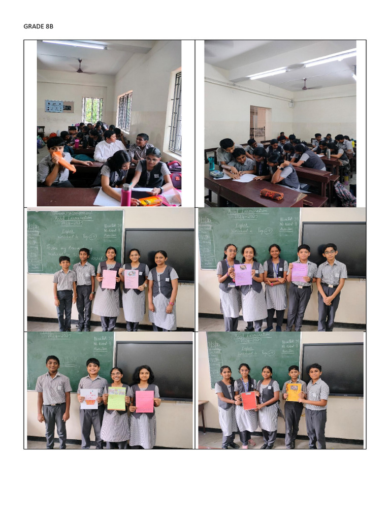 Grade 8B Food Activities Guide | PDF