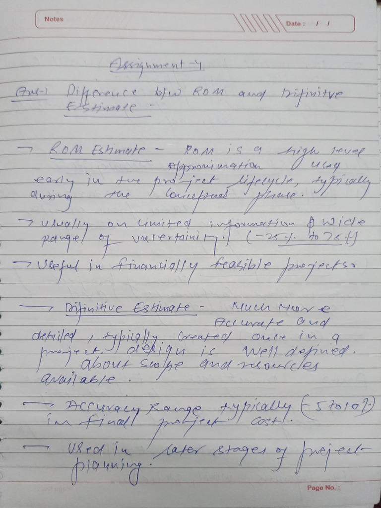 Assignment 4 Project Management | PDF