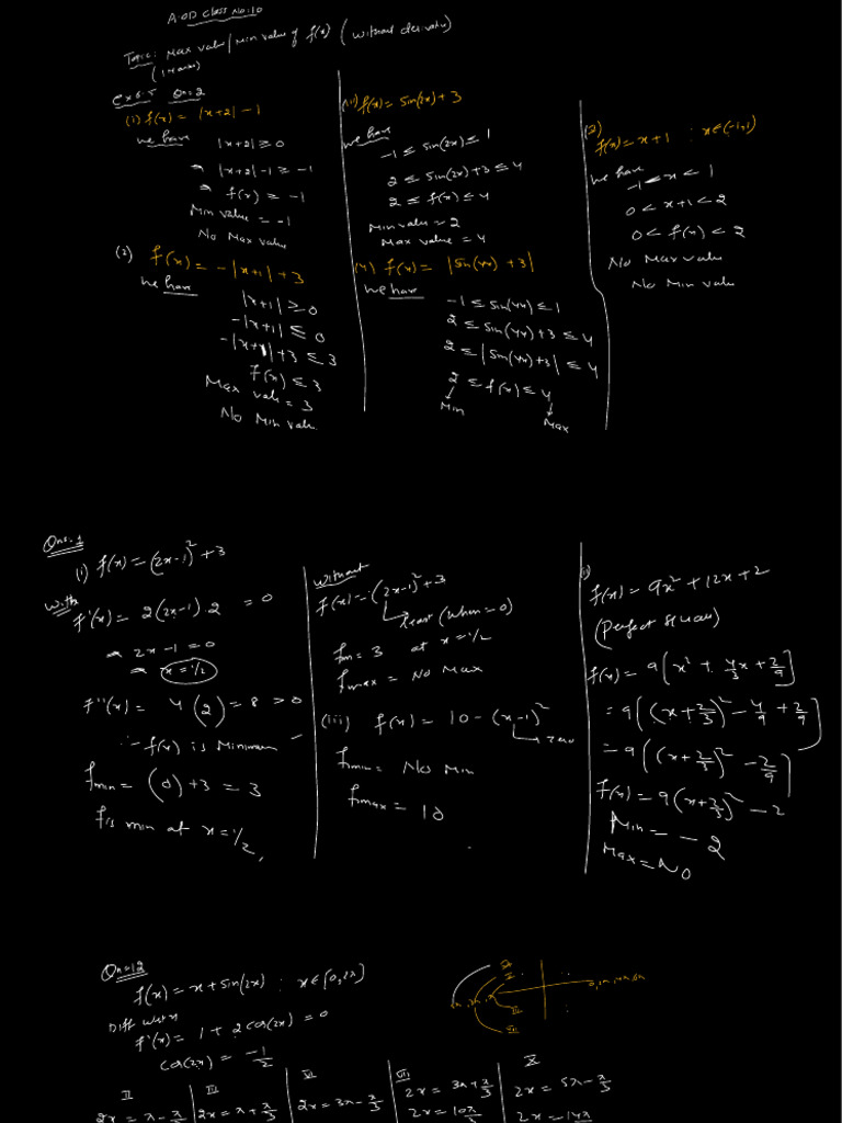 Aod Class 10 Notes 2023 | PDF