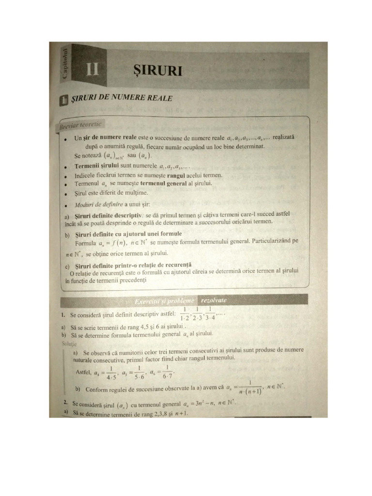 Siruri Progresii | PDF