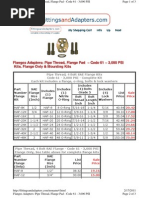 SAE Flanges - Code 61, Code 62 & Code 62C - RYCO Hydraulics | PDF