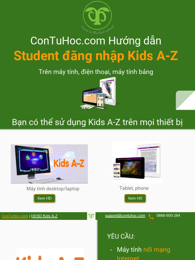 Kids A-Z - Student - Login | PDF