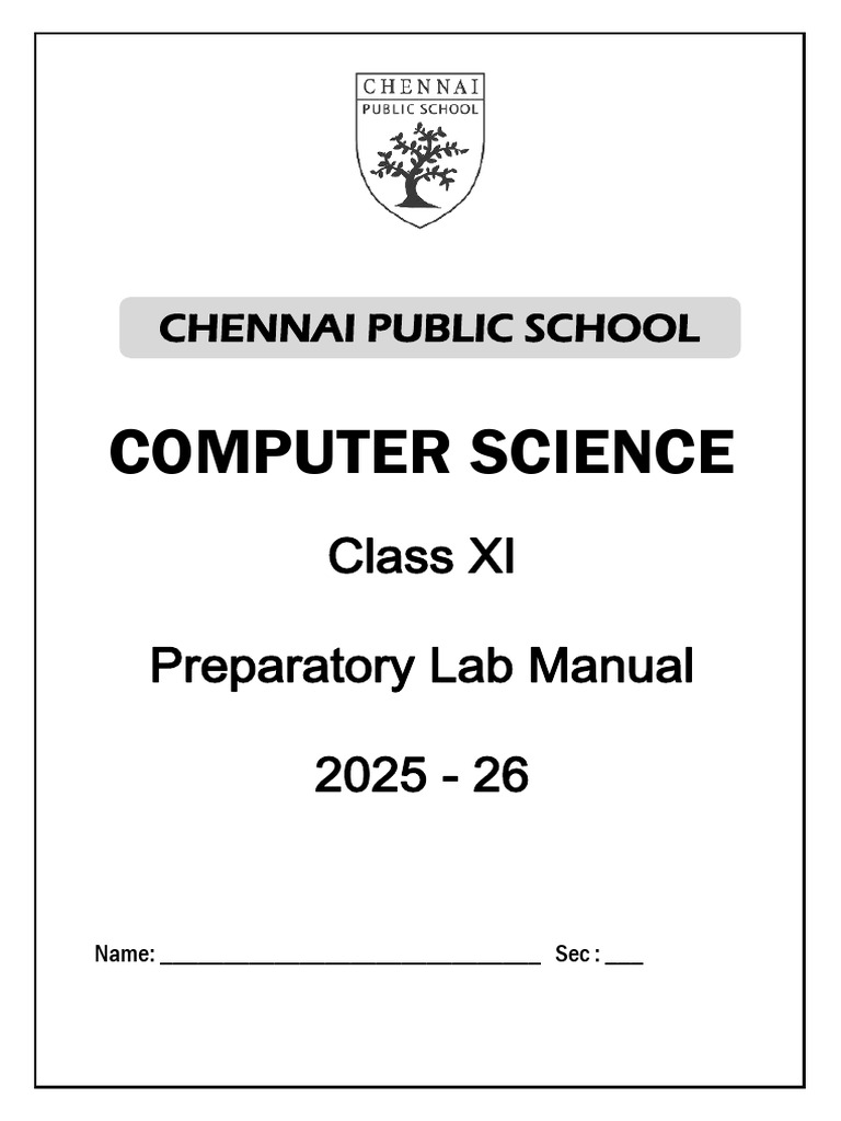 Class XI Computer Science Lab Manual | PDF | Fahrenheit | Encryption