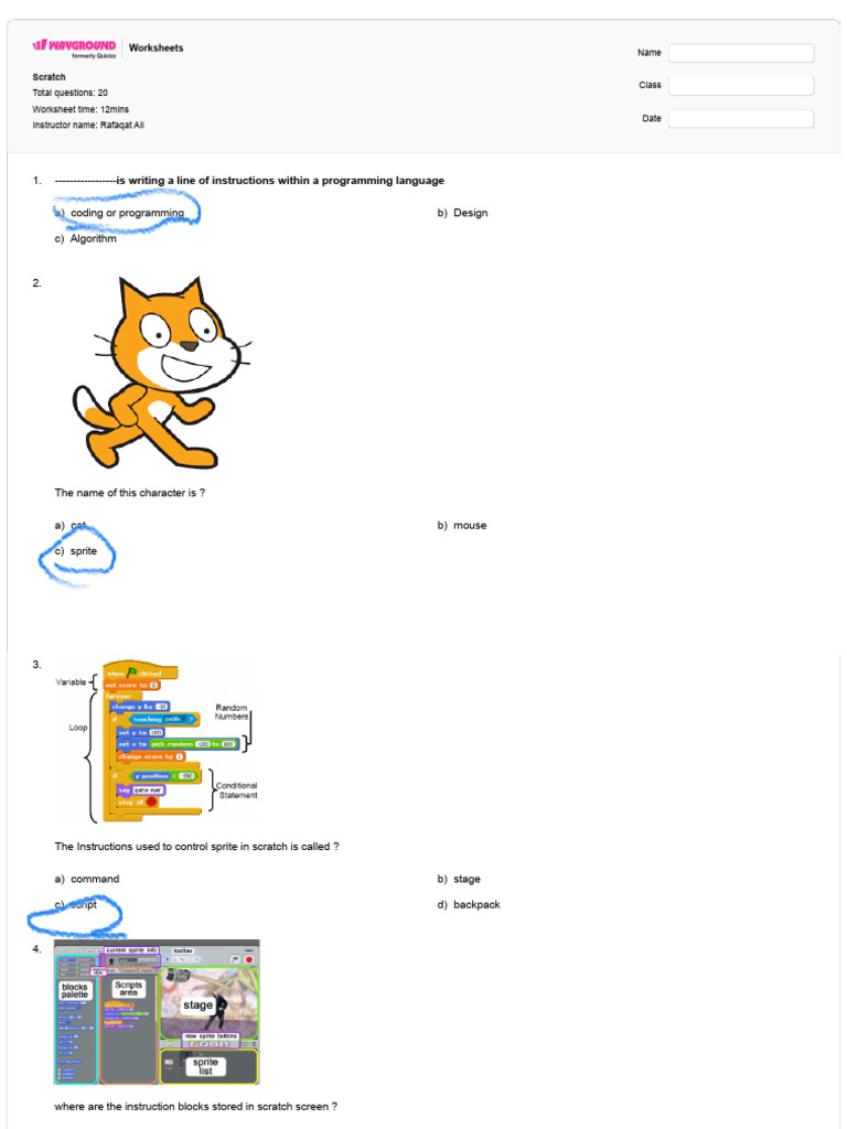 Scratch 3.0 Final | PDF | Scratch (Programming Language) | Computer Science