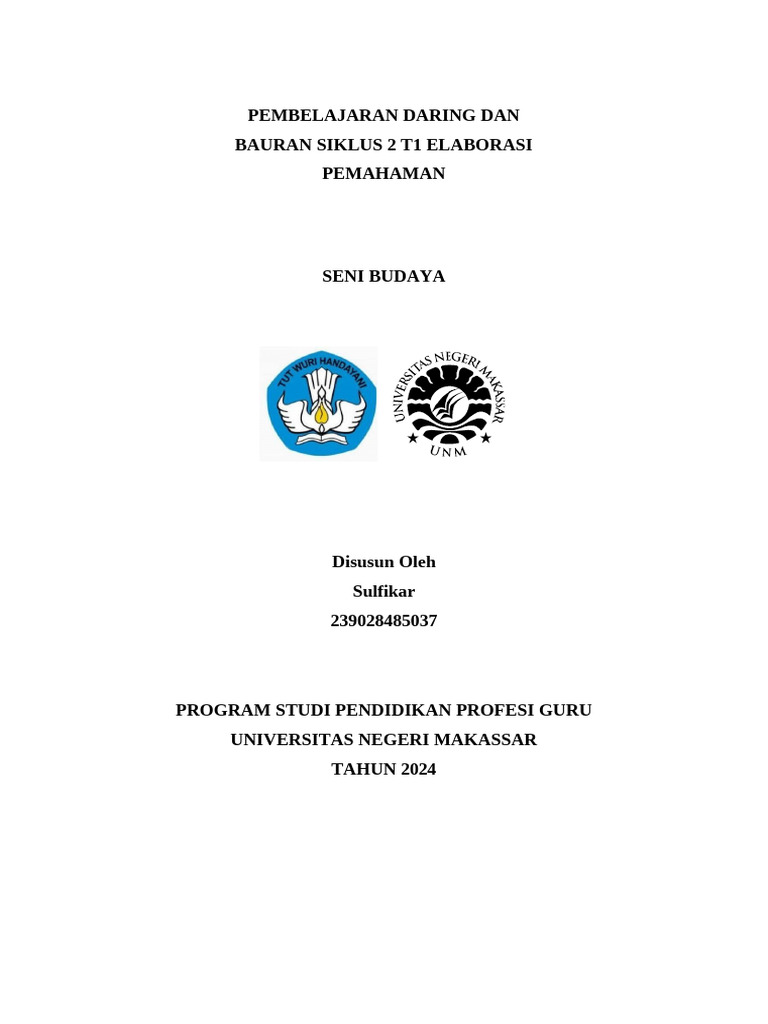 s2.t2 Elaborasi Pemahaman Sulfikar 239028485037 | PDF