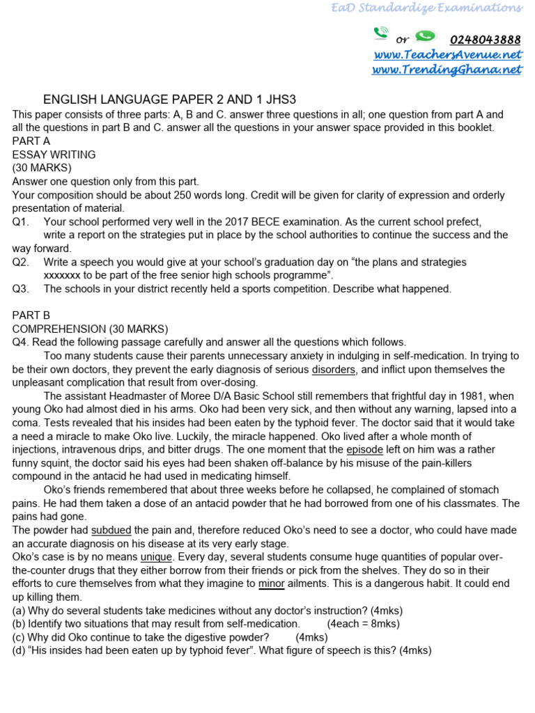 Jhs-3-English (1) | PDF | Verb | Adjective