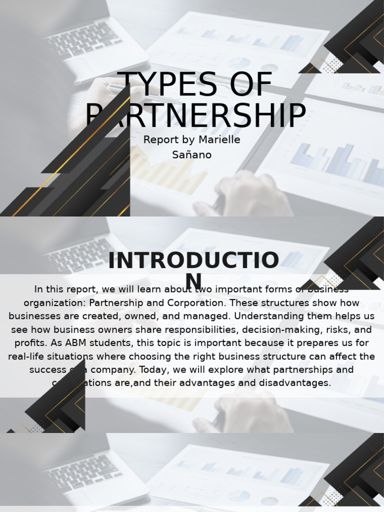 Understanding Partnerships and Corporations | PDF | Partnership ...