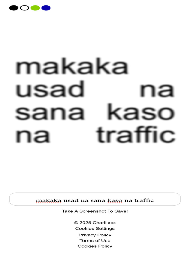 Traffic Delays Affecting Makaka Usad | PDF