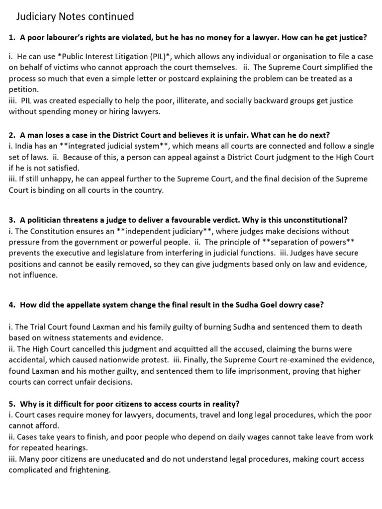 Judiciary Notes Continued | PDF | Political Law | Public Sphere