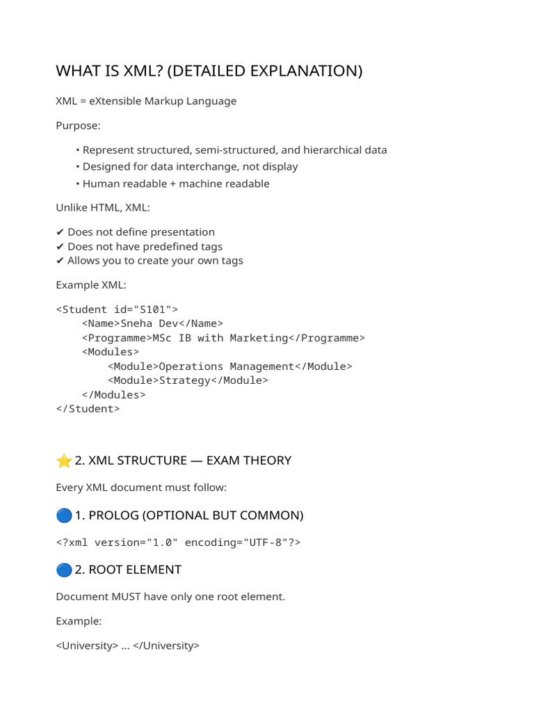 12. XML | PDF | Xml | X Path