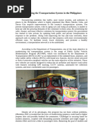 PUV Modernization Program Overview | PDF | Transport | Public Transport