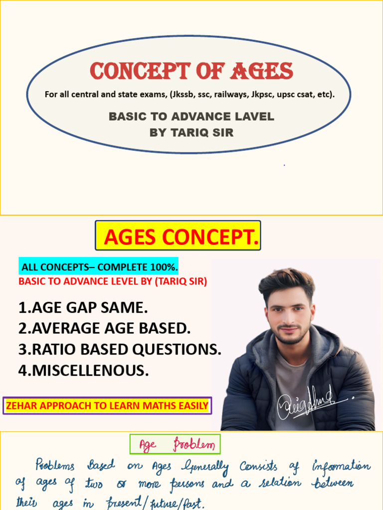Mastering Age Concepts for Exams | PDF