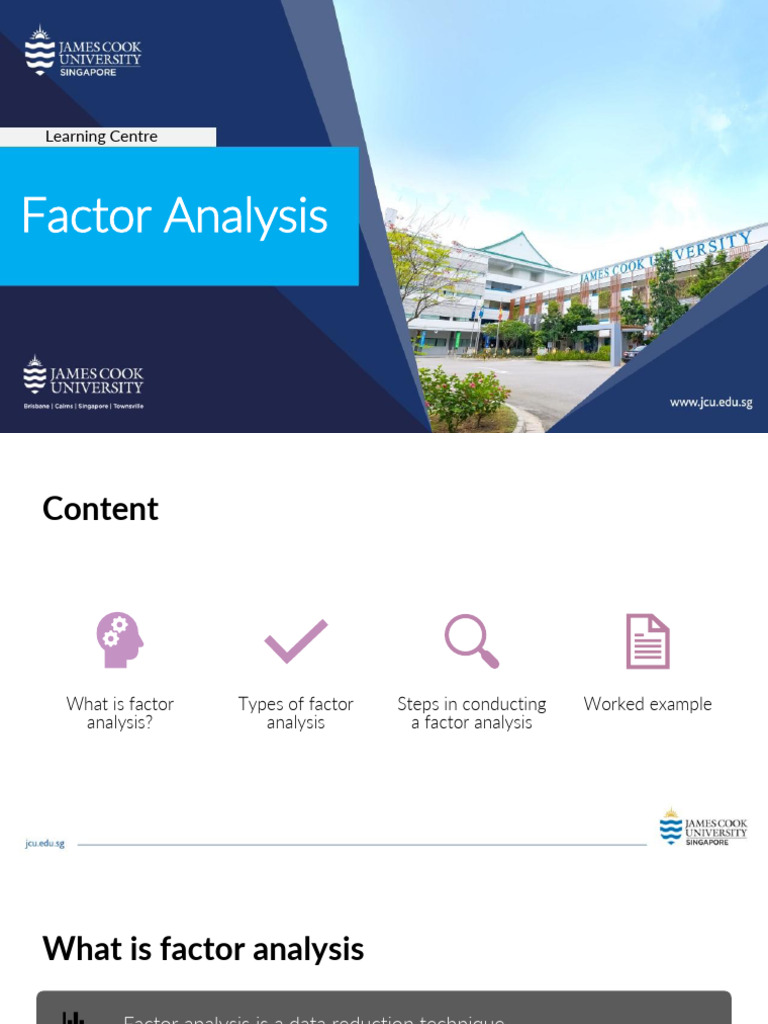 Factor Analysis | PDF | Factor Analysis | Principal Component Analysis