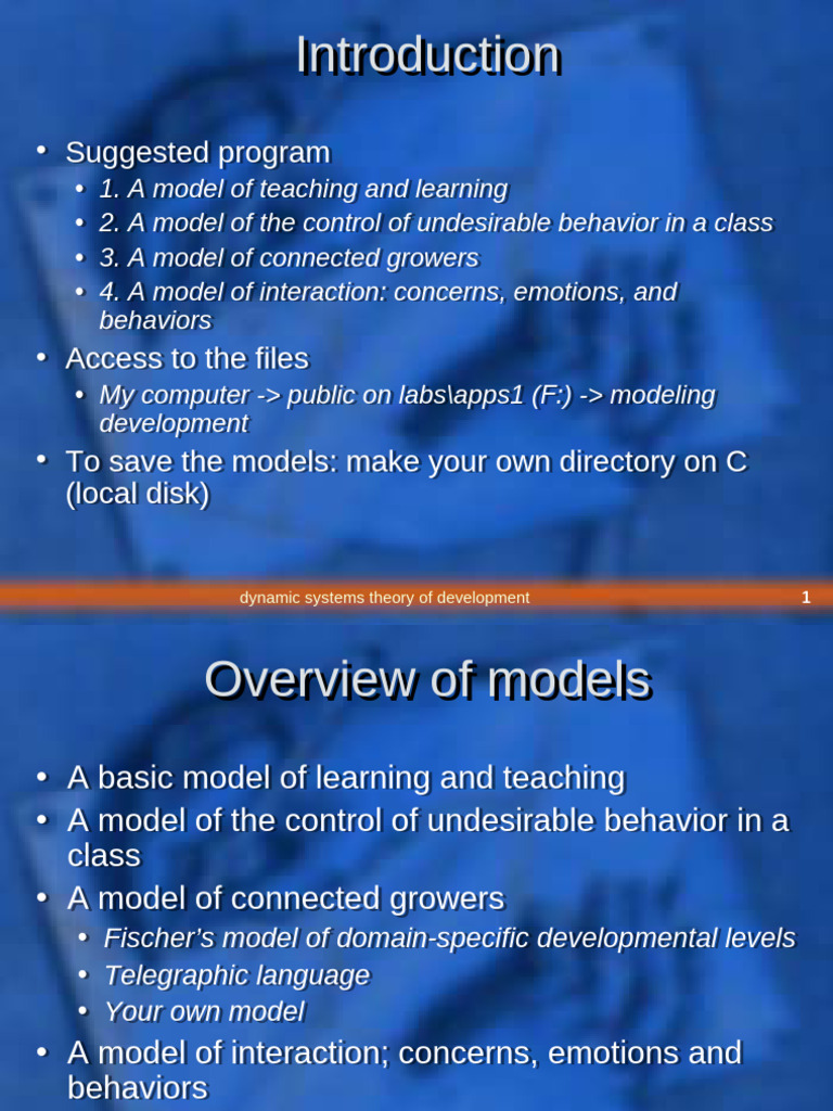 Model of Learning and Teaching | PDF | Learning | Mathematical Model