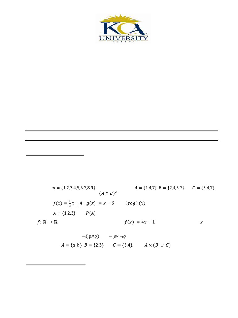 INSTRUCTIONS: Answer Question ONE and Any Other TWO Questions | PDF ...