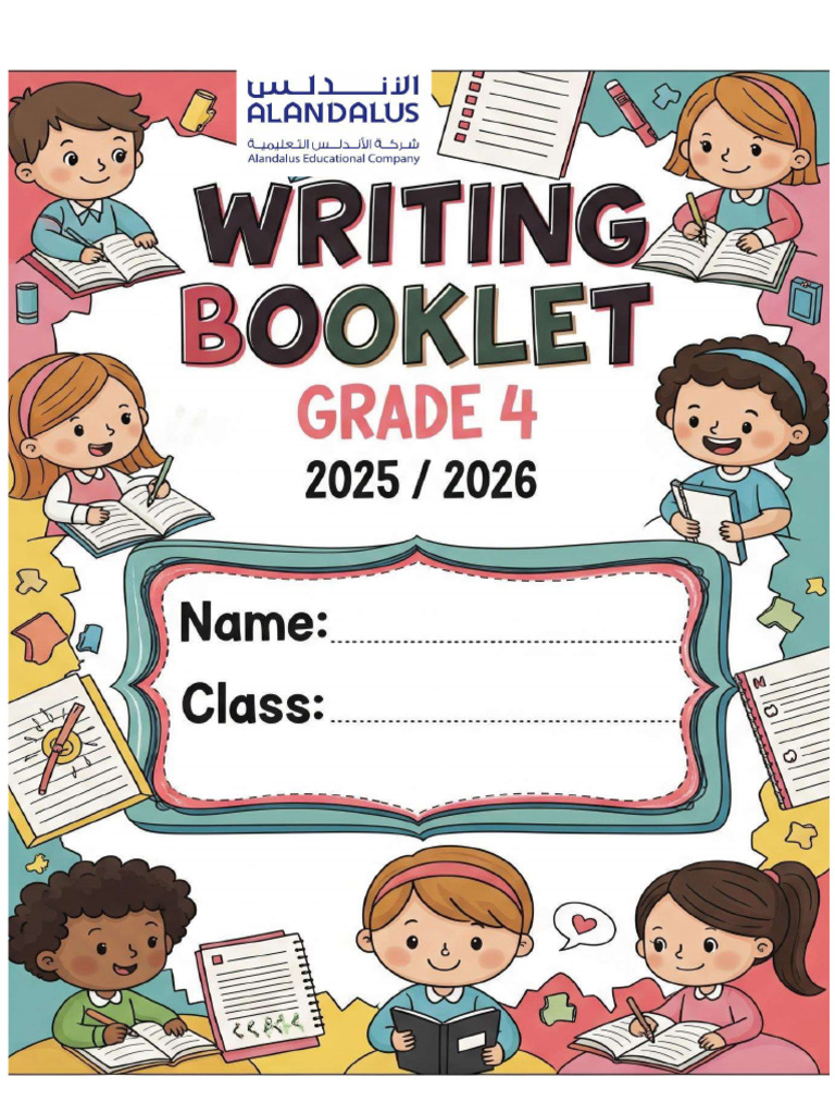 Writing Booklet Grade 4 | PDF