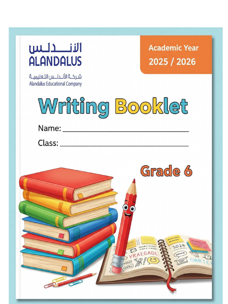 Writing Booklet Grade 6 | PDF