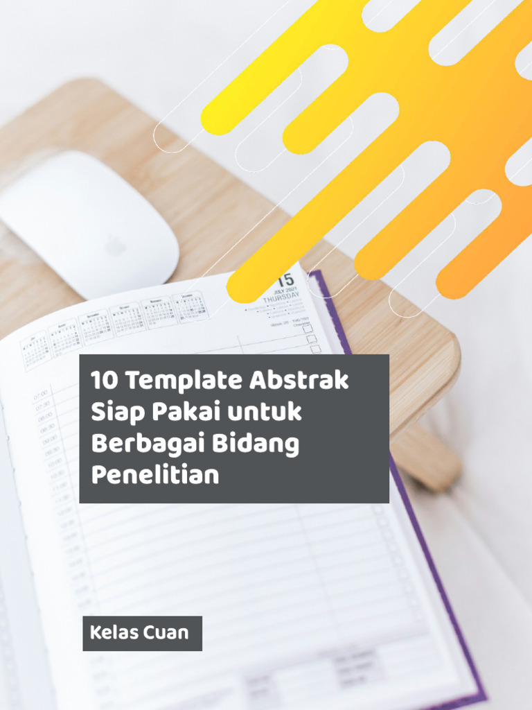 10 Template Abstrak Siap Pakai Untuk Berbagai Bidang Penelitian ...